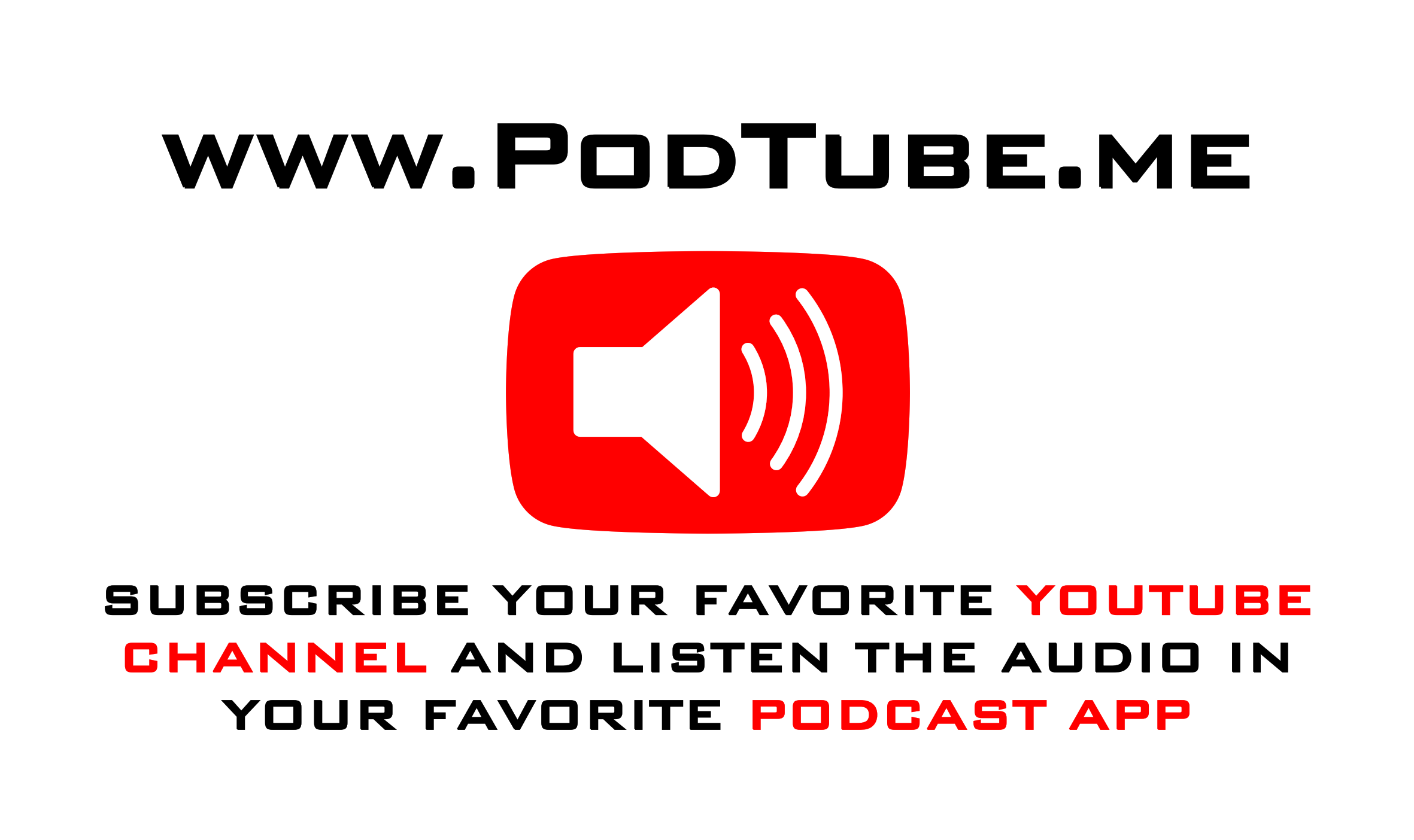 PODTUBE.ME - Subscribe Youtube Channels as a Podcast for FREE